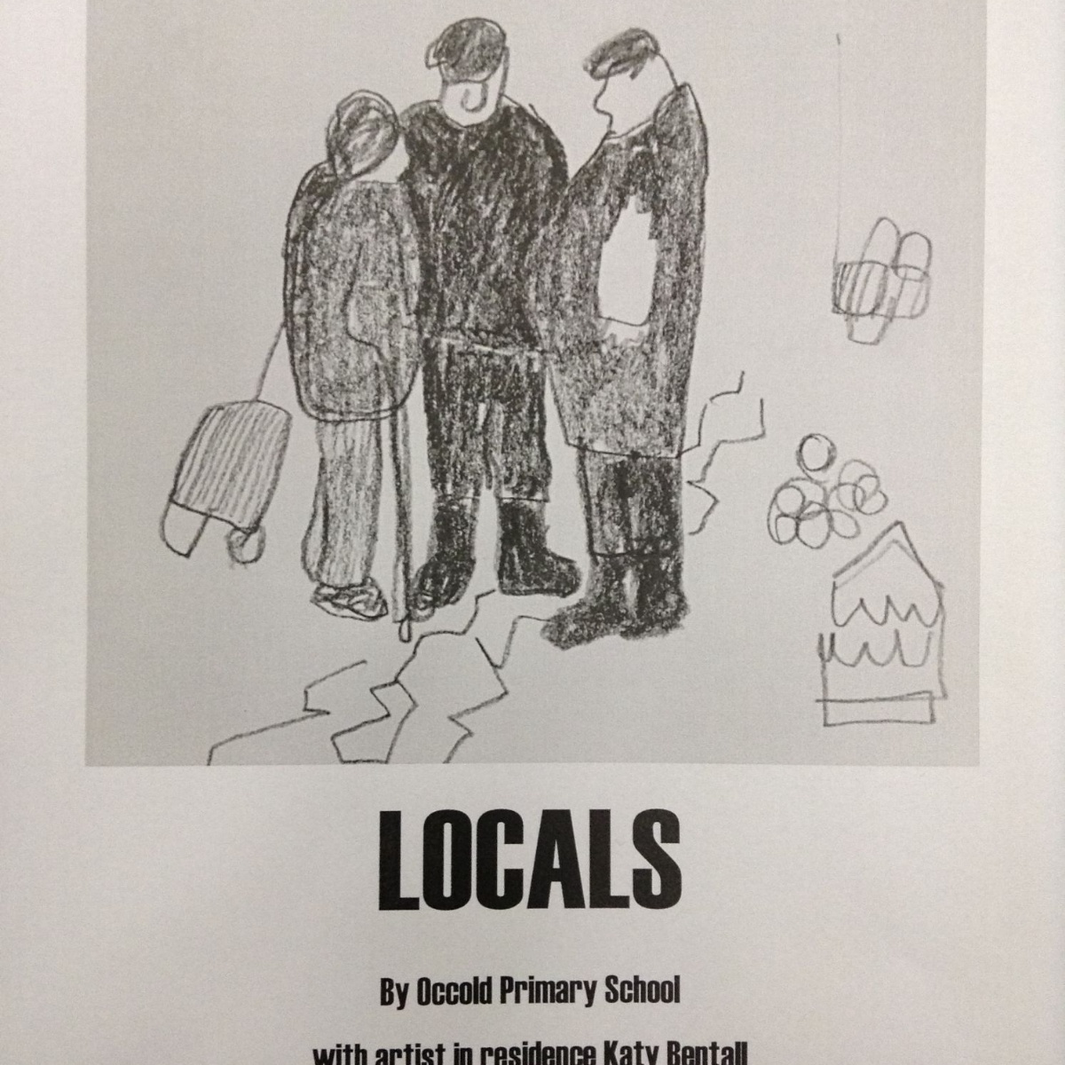 Occold Primary School - 'Locals' art project with Katy Bentall