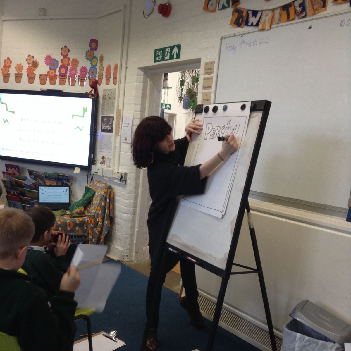 Occold Primary School - Author Visit in Key Stage 2