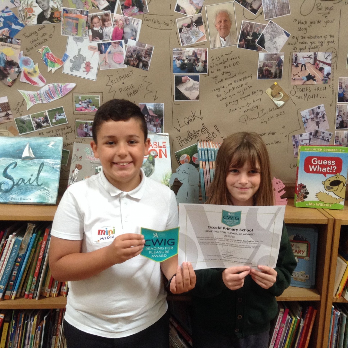 Occold Primary School - Reading for Pleasure Award