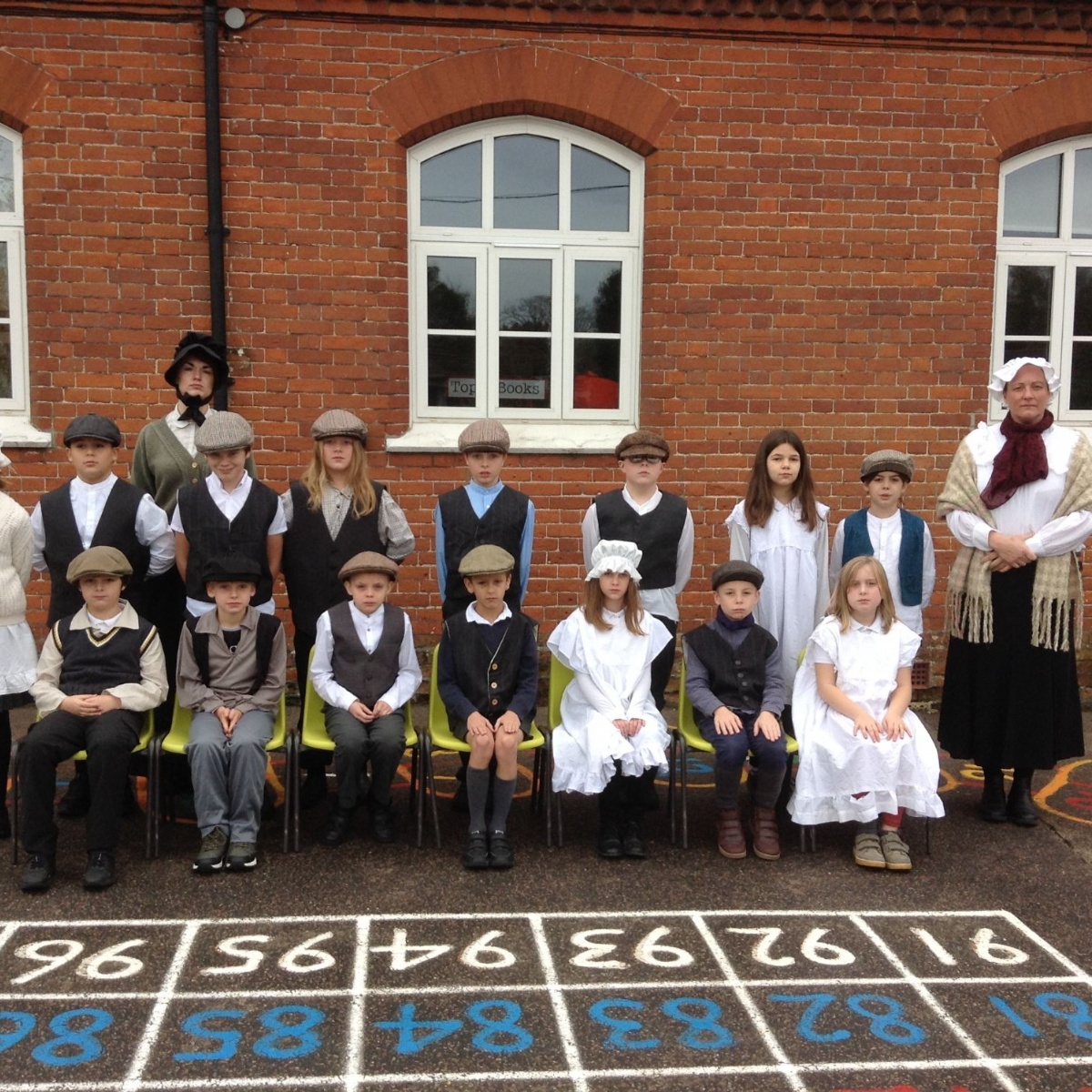 Occold Primary School - Fox Class travel back to the Victorian times!